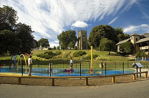 Abbey Park Play Area, Evesham, Worcestershire - freeparks.co.uk