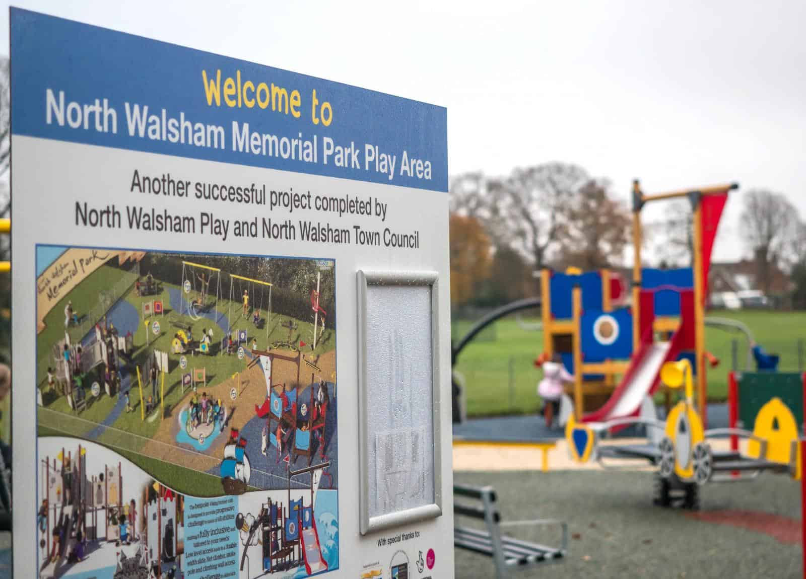 North Walsham Memorial Park, North Walsham, Norfolk - freeparks.co.uk