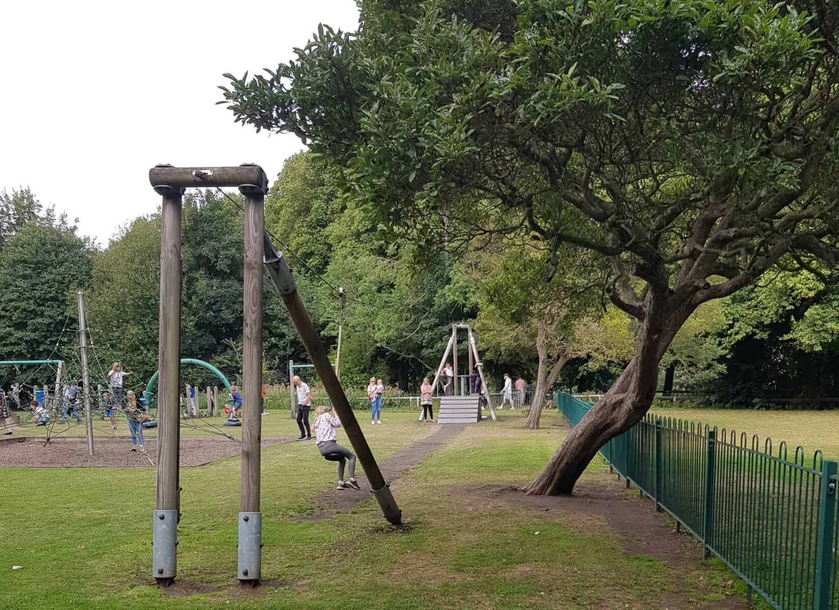 Tyne Green Play Area, Hexham, Northumberland - freeparks.co.uk